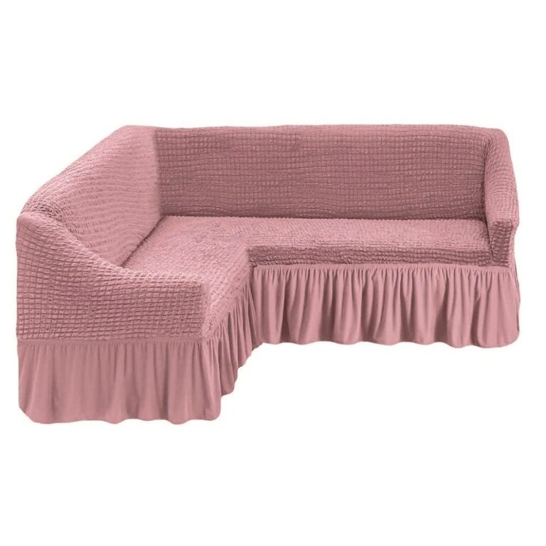 Husa Elastica pentru Coltar, Model Creponat cu Volan - Verde - PUF18002 ...