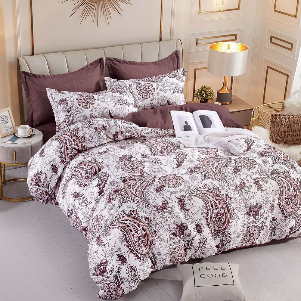 Set Lenjerie de Pat din Finet cu 2 Fete, 6 Piese, Pat 2 Persoane - JoJo ...