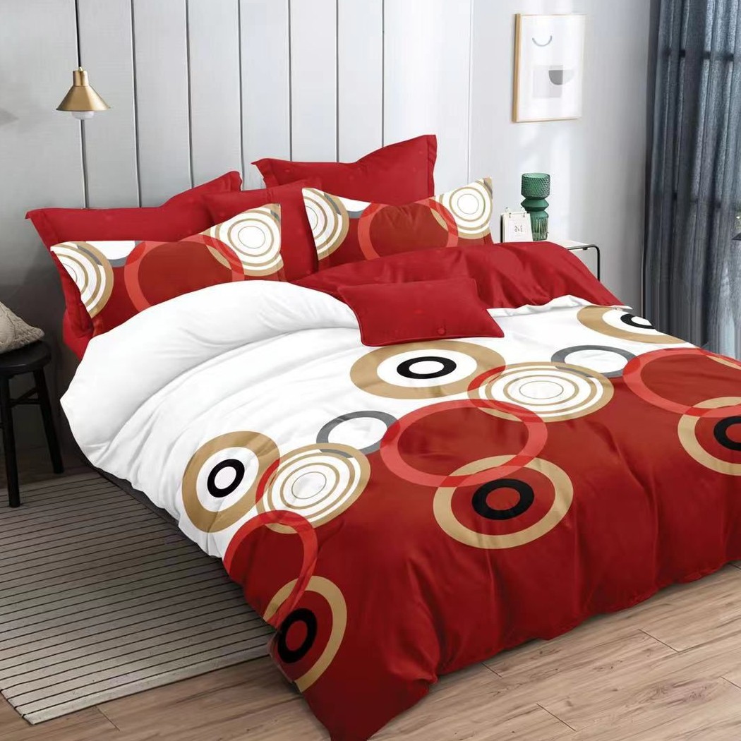 Set Lenjerie de Pat din Finet Gros, 6 Piese, Pat 2 Persoane - Super ...